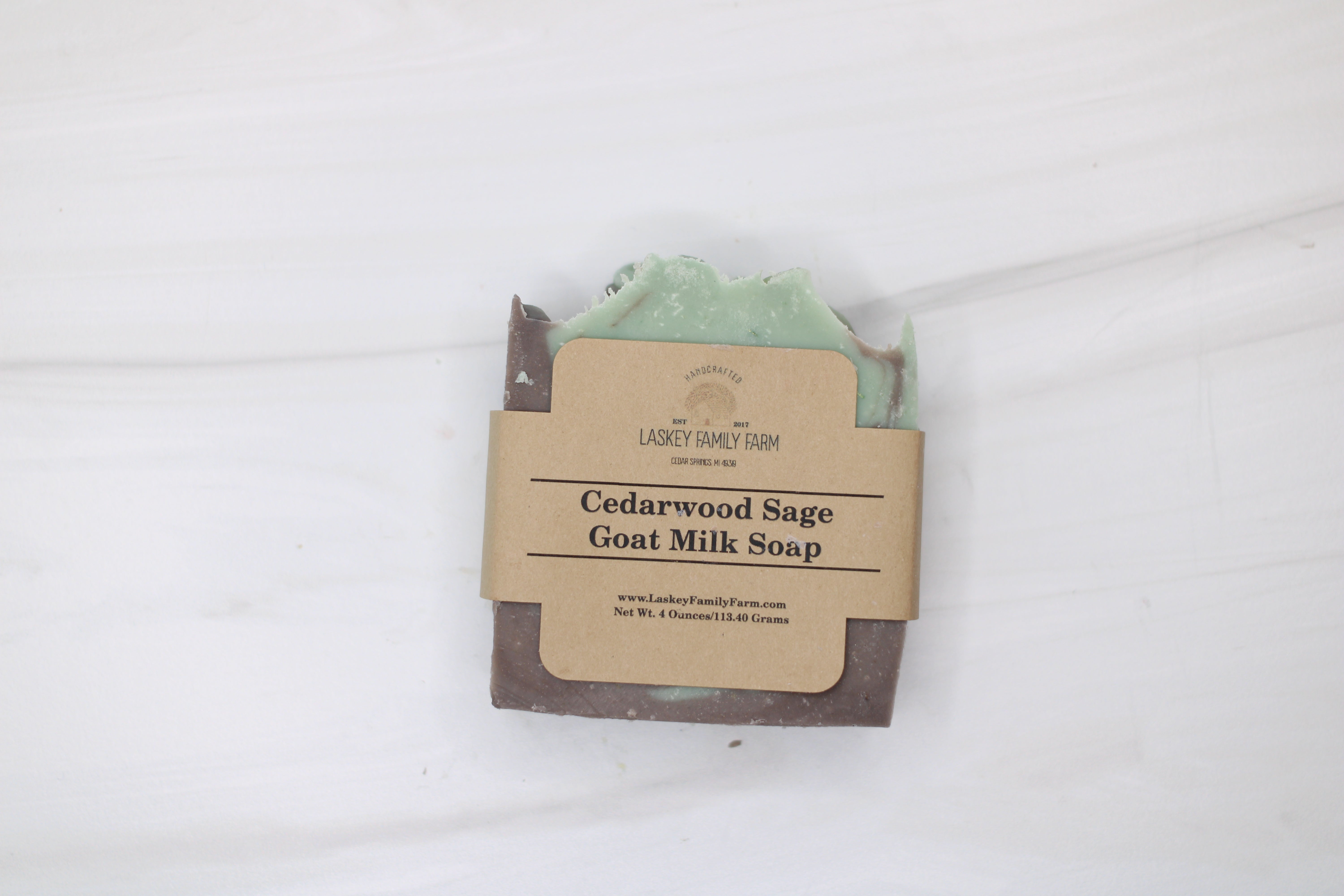 Cedarwood Sage Goat Milk Soap – Laskey Family Farm